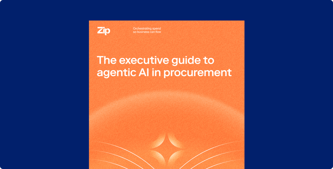 The executive guide to agentic AI in procurement | Zip